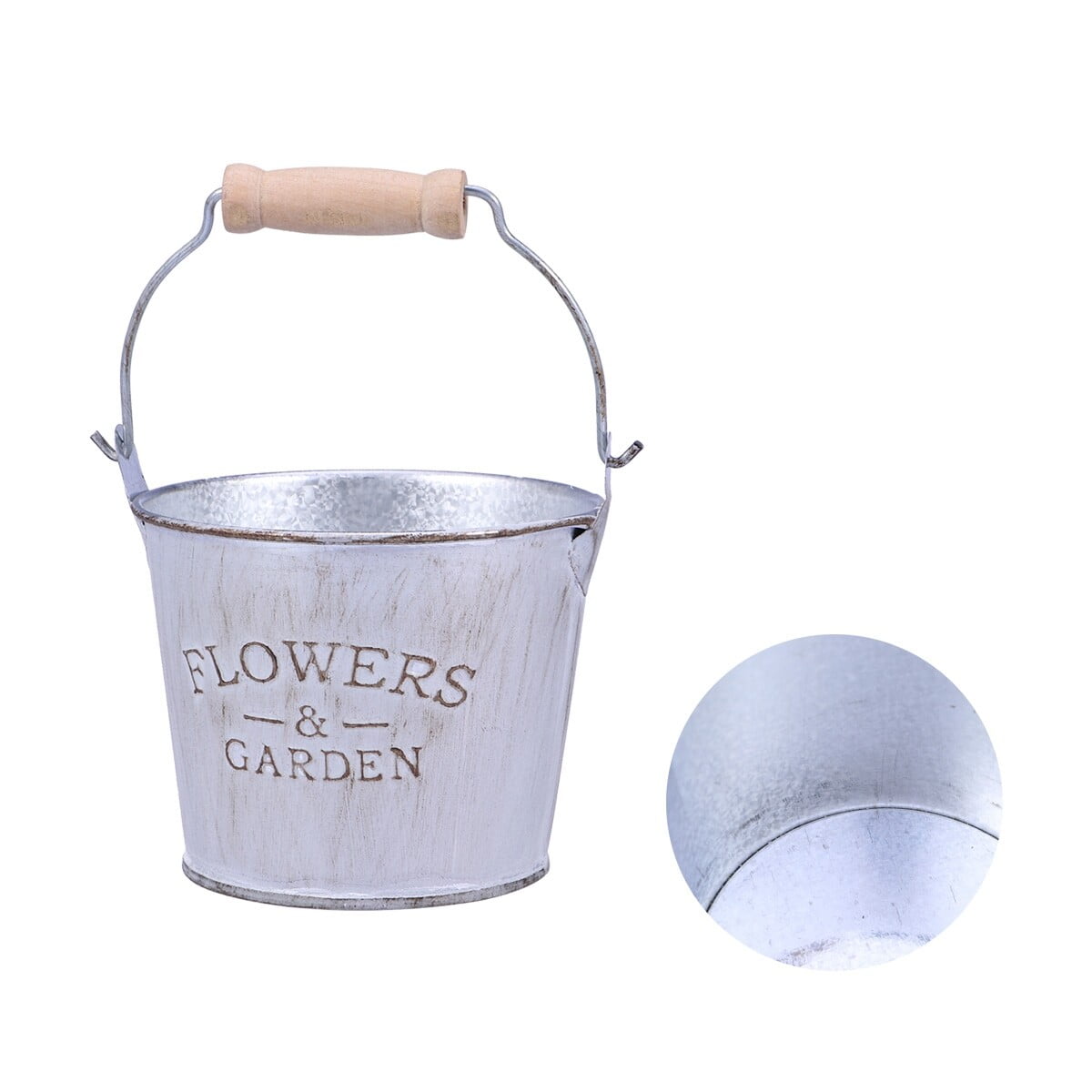 Hemoton Garden Planters Handheld Flower Bucket Small Size - Walmart.com
