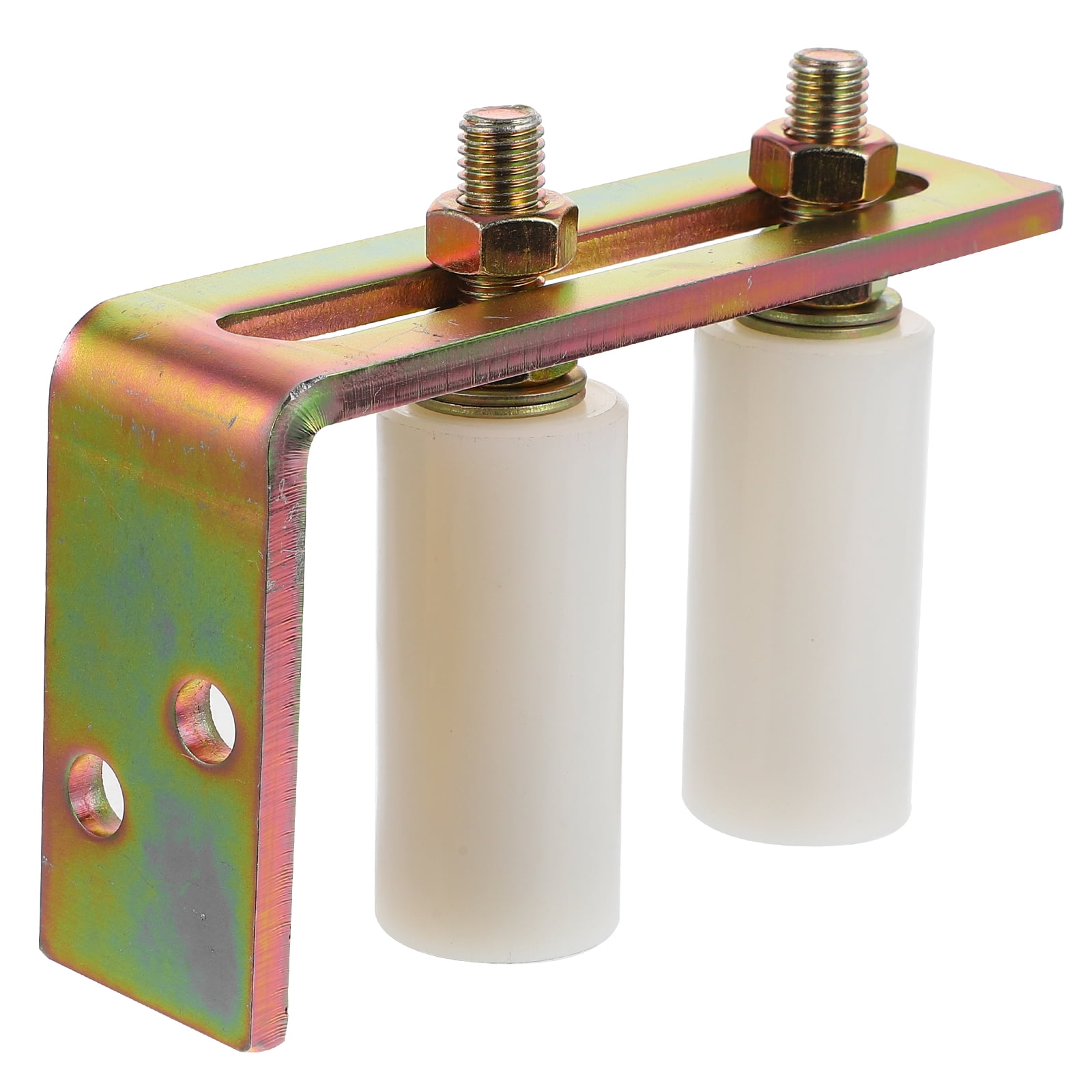 Hemoton Gate Roller Guide with L-Bracket Heavy Duty Slide Gate Guide ...