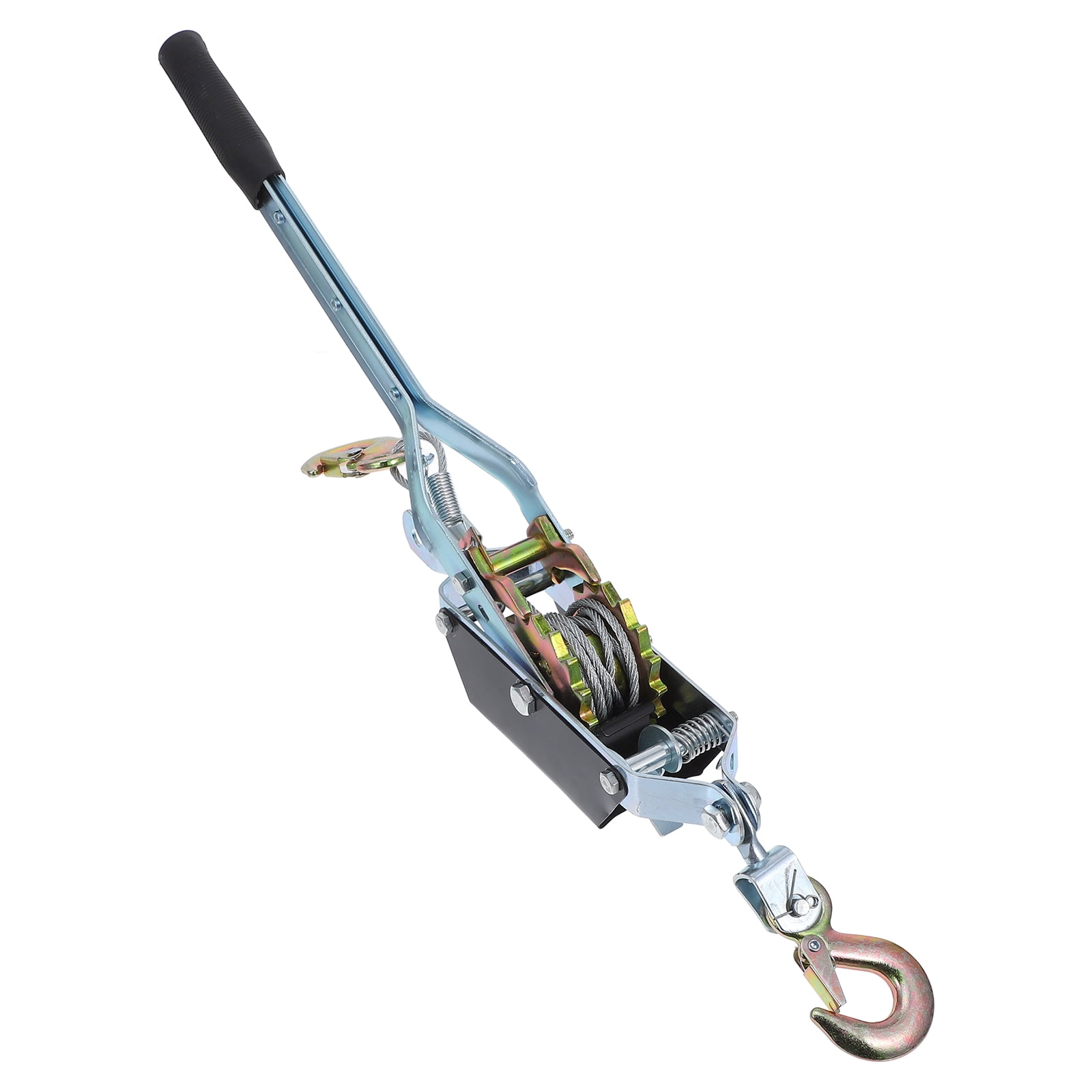 Hemoton Gear Power Puller Rope Come Along For Tree Felling Hand Power ...