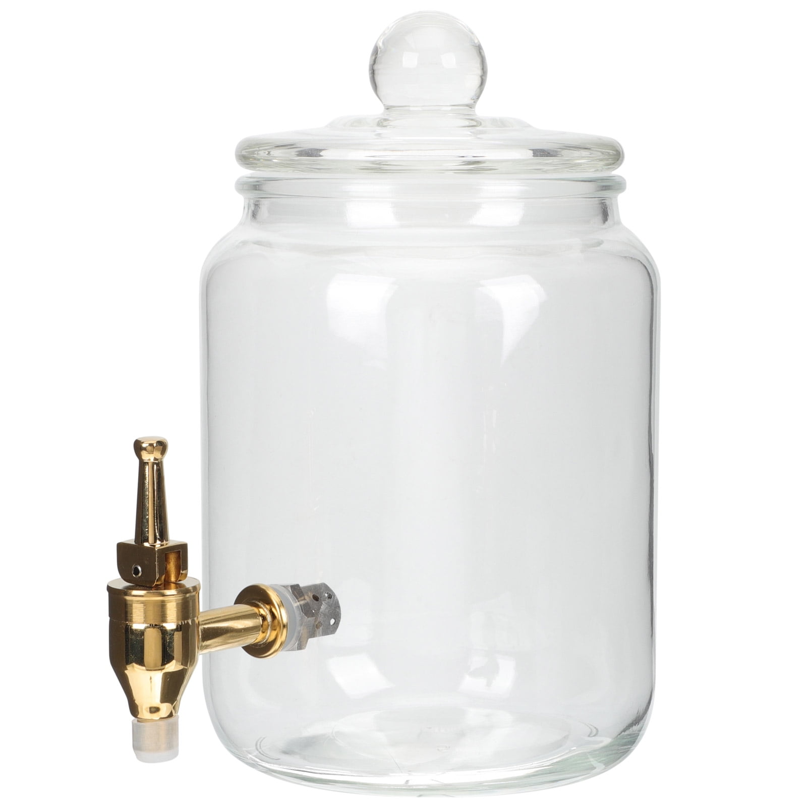 Hemoton Glass Wine Jar Drink Bucket Large Pickle Jar Preserve Jar Clear ...