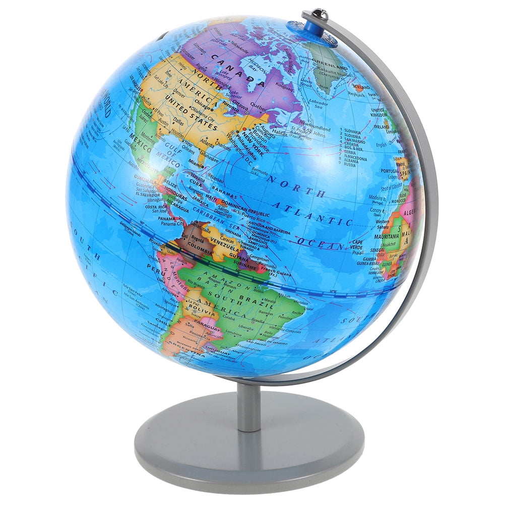 Hemoton Globe Coin Bank for Kids Cute Earth Piggy Bank with World Map ...