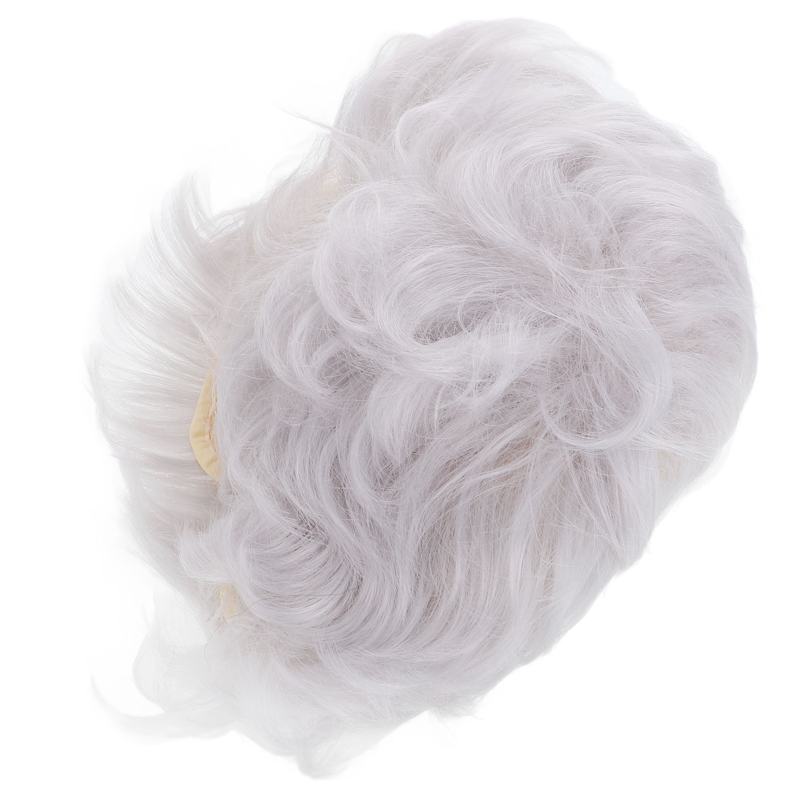 Hemoton Grandmother Hair Elderly Lady Costume Granny Wig Realistic ...