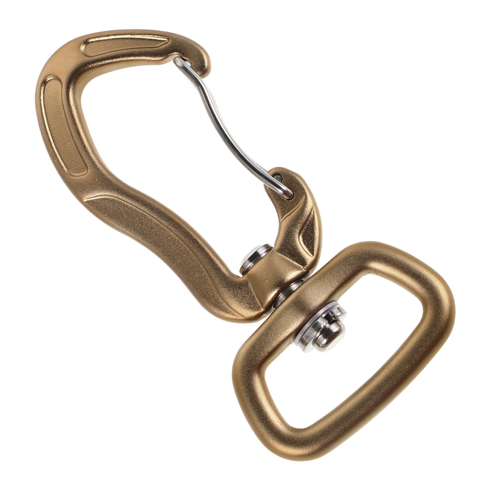 Hemoton Grip Risers Outdoor Carabiner 7.00X3.40X0.80CM Golden - Walmart.com