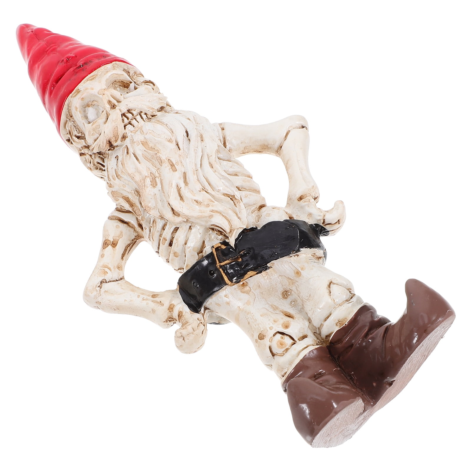 Hemoton Halloween Figurine Gnomes Outdoor Figurines Scary Skeleton Miss ...