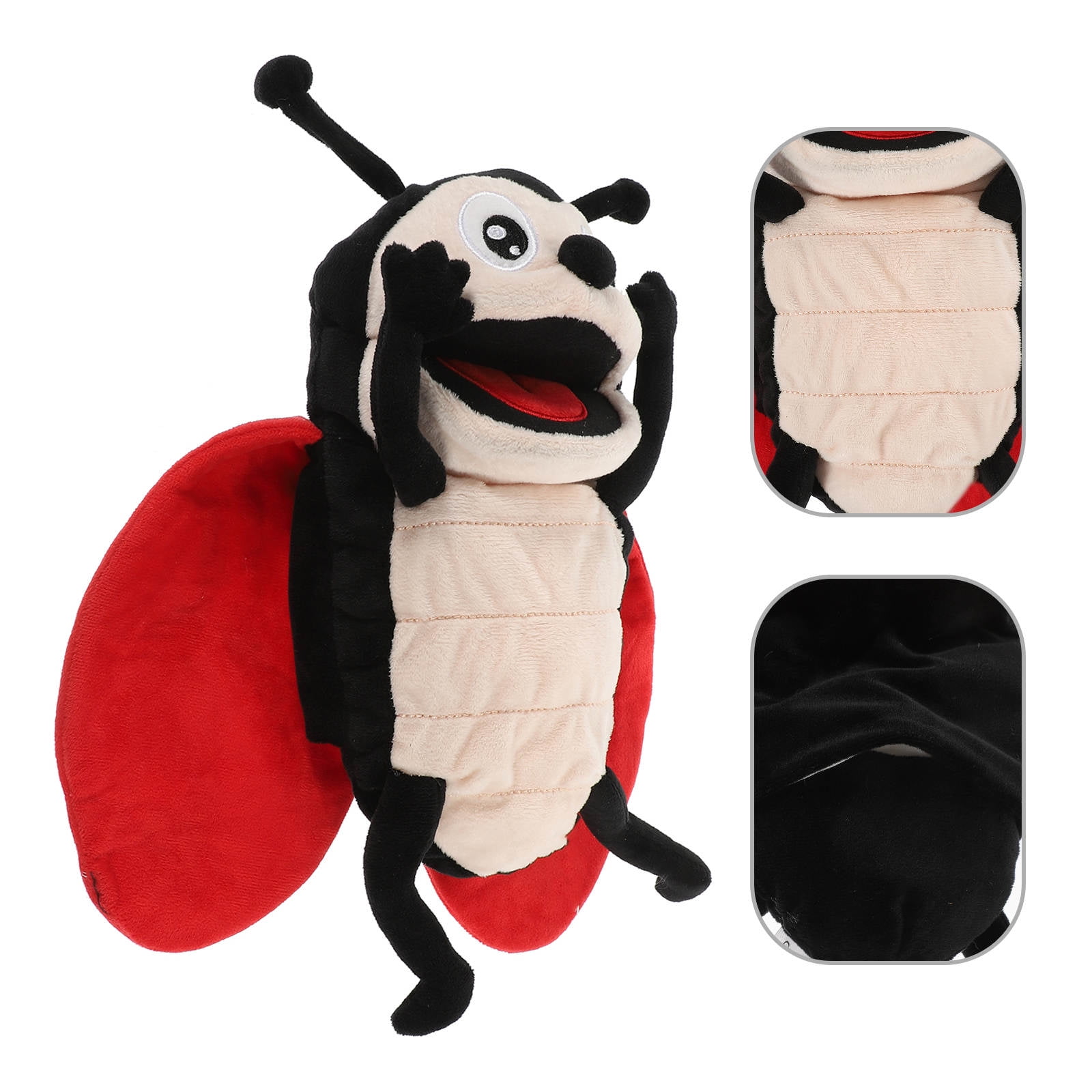 Hemoton Hand Puppet Storytelling Hand Puppet Plush Hand Puppet ladybug ...