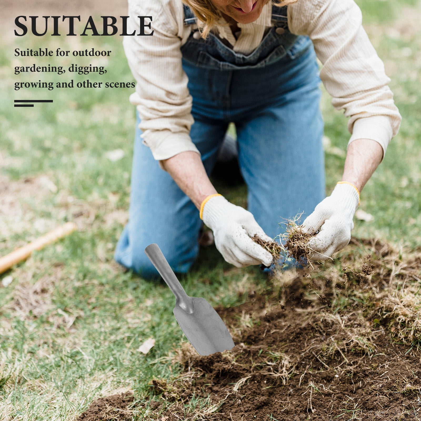 Hemoton Hand Trowel Digging Tool Weeding Trowel Gardeners Trowel ...