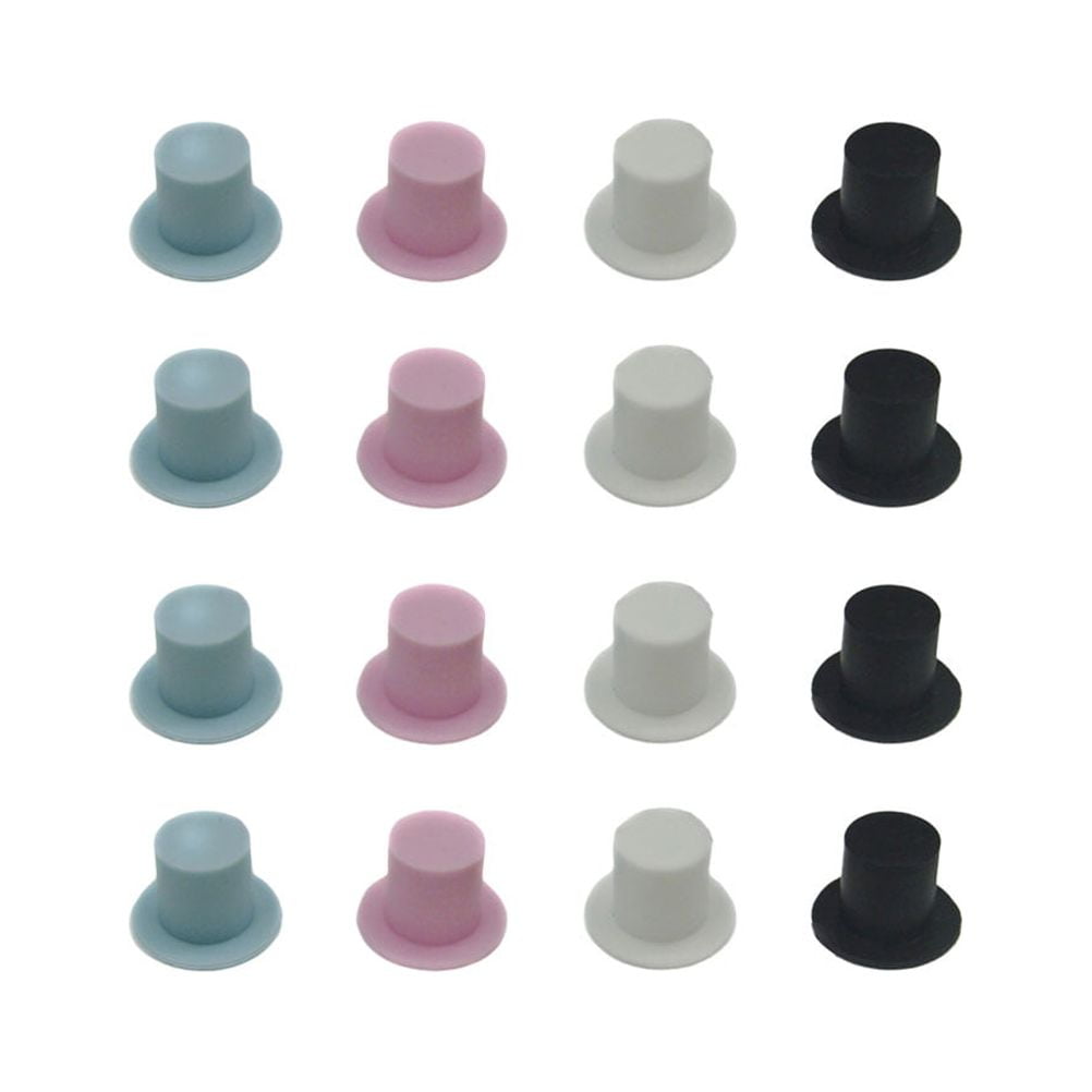 Hemoton Hats Mini Miniature Christmas Crafts Bulk Tiny Small Snowman ...