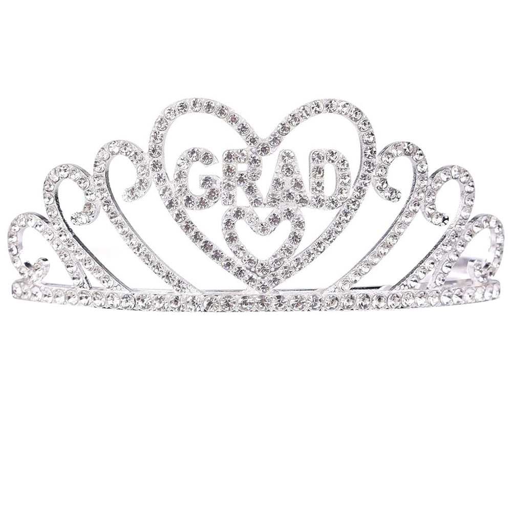 Hemoton Headdress Tiara Grad Crown Headband Student Strong Graduation ...