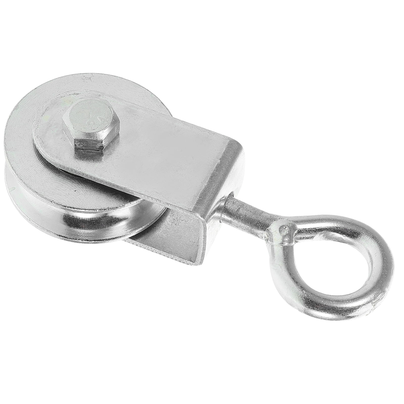 Hemoton Heavy Duty Cable Pulley Systems Swivel Block Wheel Pulley Gym ...