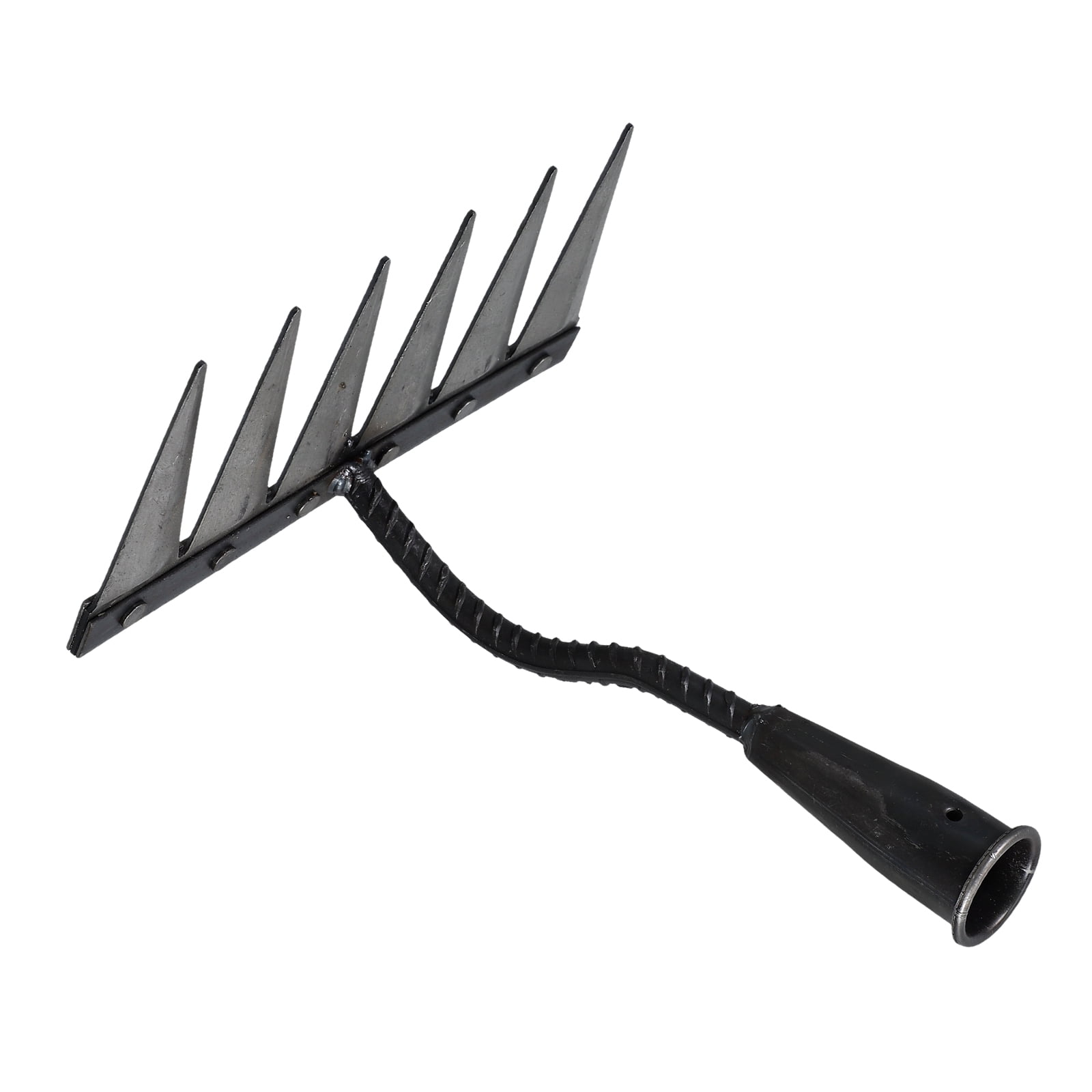 Hemoton Heavy Duty Garden Rake Durable Steel Rake Tool For Weeding Soil ...