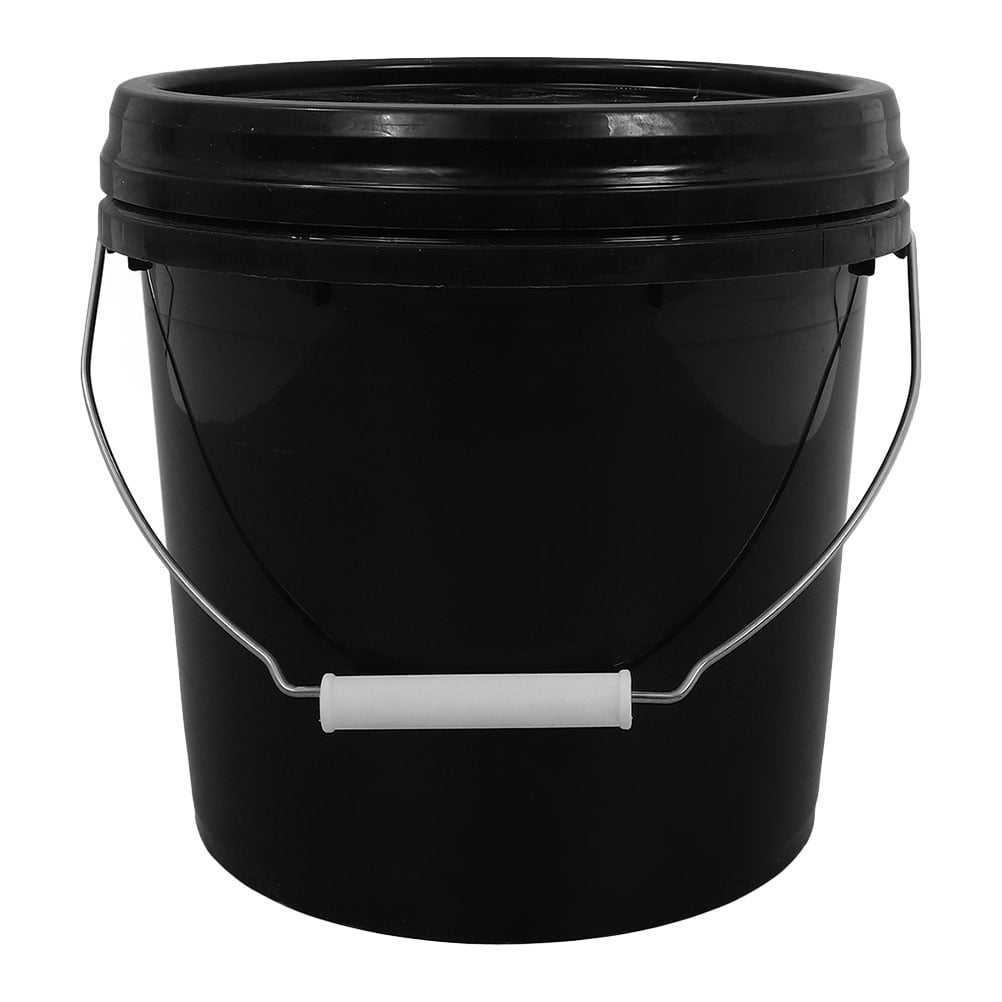 Hemoton Heavy Duty Plastic Bucket With Lid Small Water Bucket Rice ...