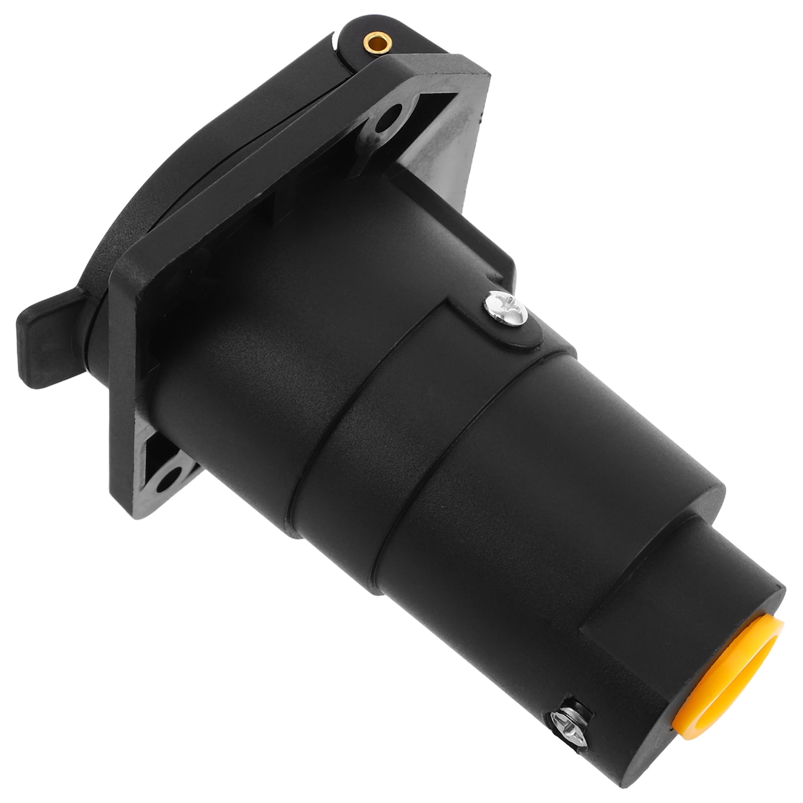 Hemoton Heavy Duty RV Trailer Plug 7 Way Round Connector Waterproof ...