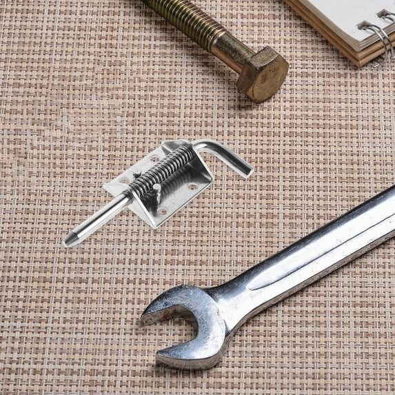 Hemoton Heavy Duty Stainless Steel Latch Pin For Trailer Spring Loaded ...