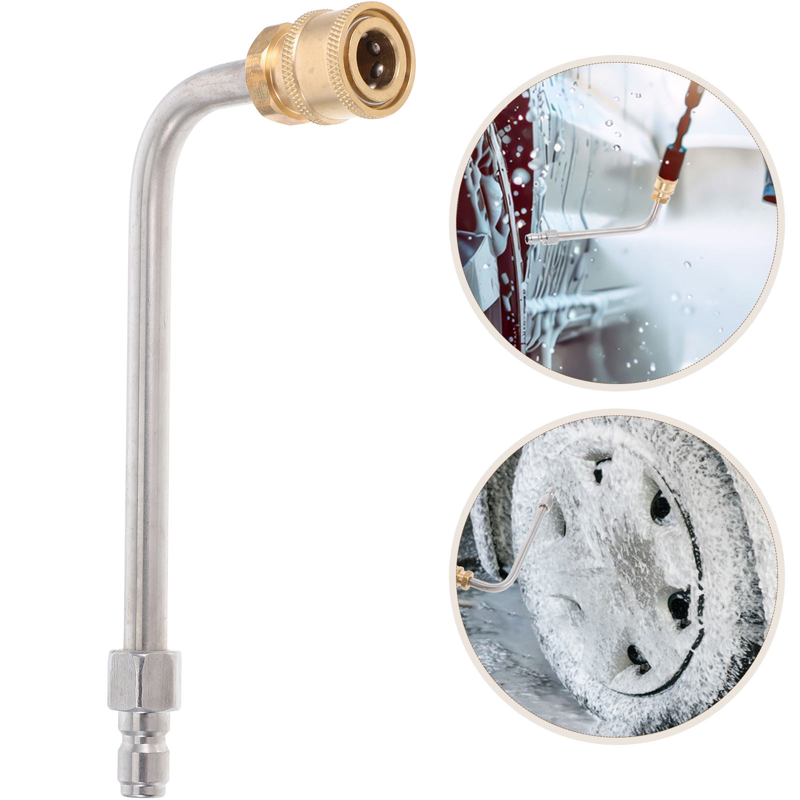 Hemoton High Pressure Washer Wand with L Shaped Extension Rod 1 Set for ...