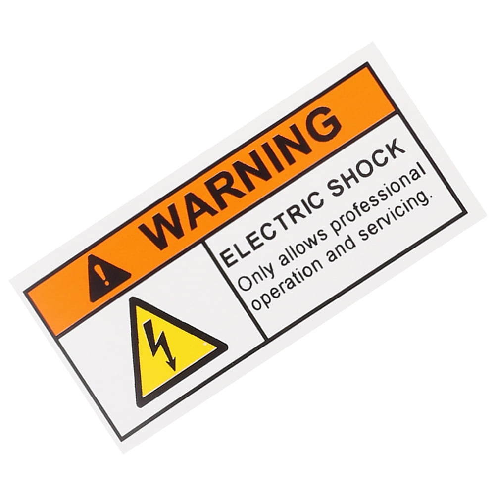 Hemoton High Voltage Warning Sticker for Maintenance Danger Electrical ...