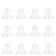 Honeycomb Tissue Paper Wedding Bells Decorations, 9 in, White, 3ct ...