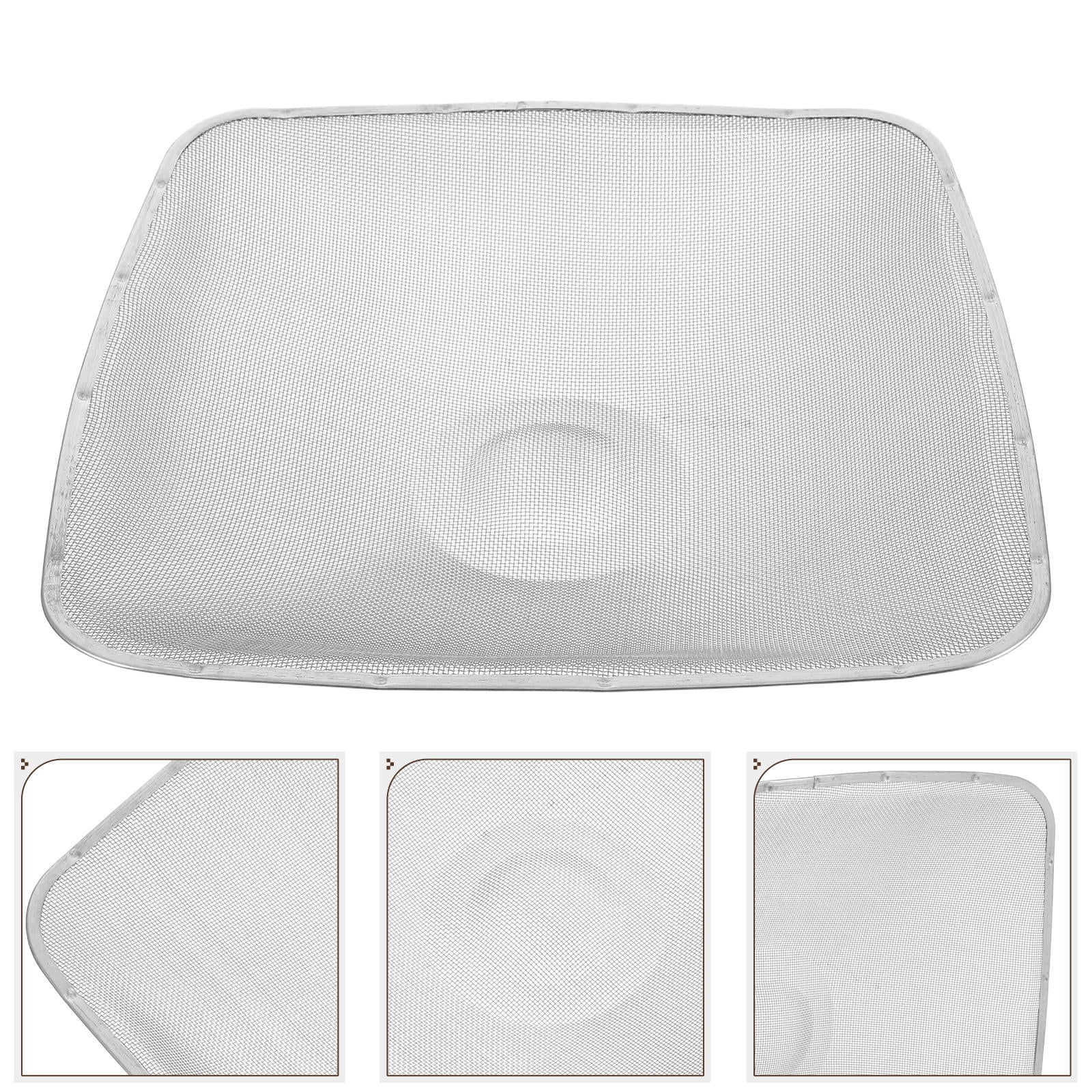 Hemoton Hood Cover for Stove Vent Metal Mesh Grease Screen Replacement ...