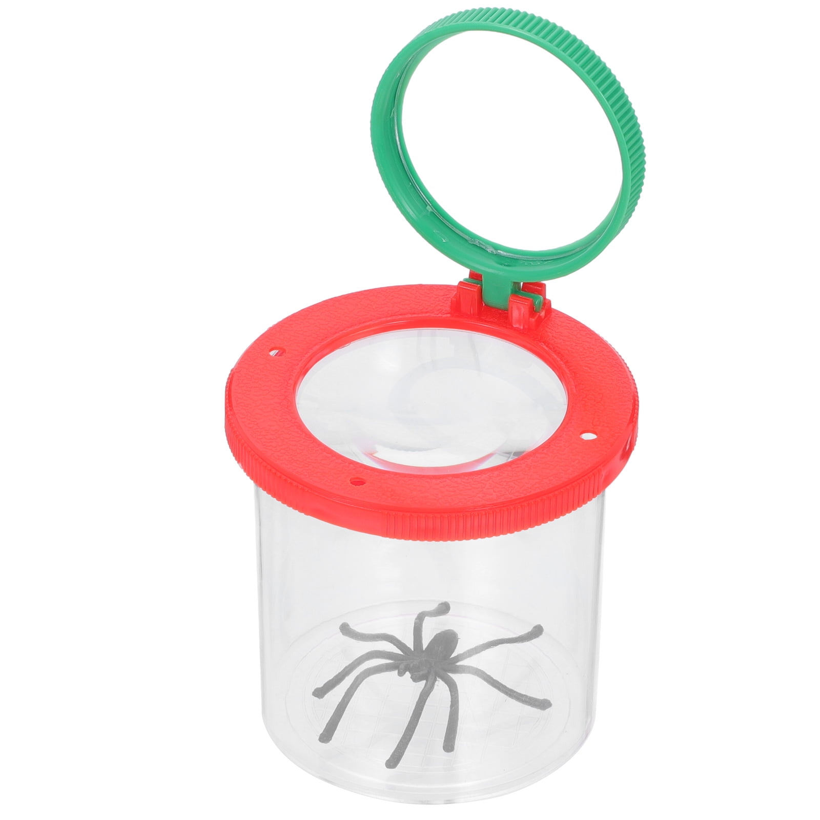 Hemoton Household Magnifying Jar Transparent Cage Convenient Magnifier ...