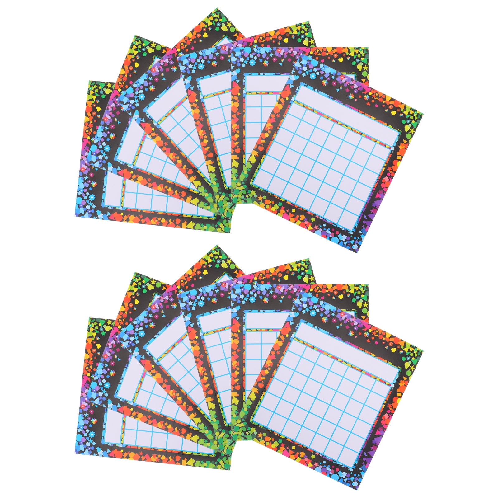 Hemoton Incentive Chart Behavior Reward Chart 50pcs Kids Management ...