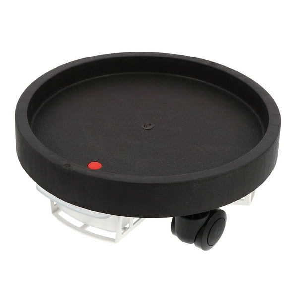 Homoyoyo Planter Caster Tray Black Plastic Strong and Stylish for Home ...