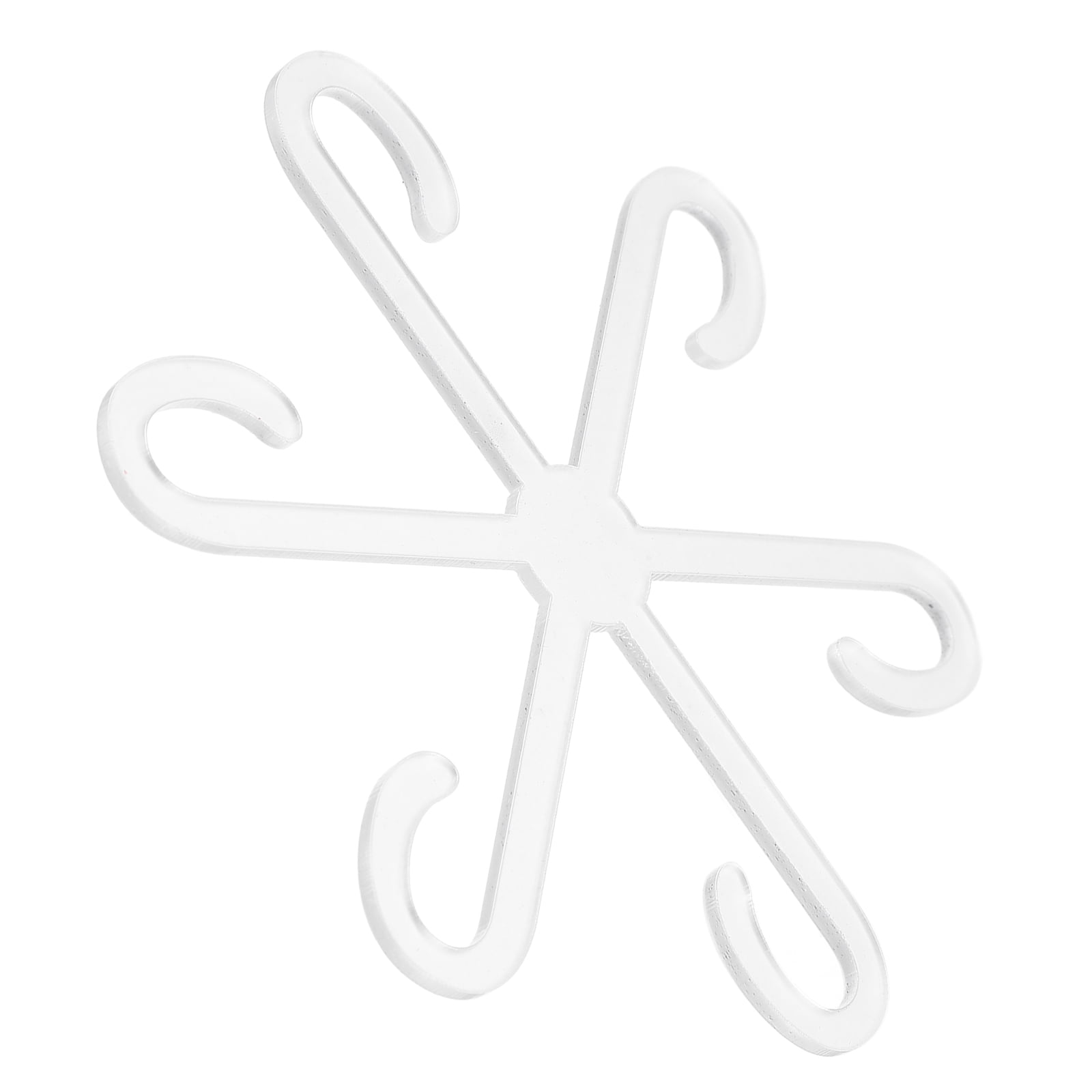 Hemoton Indoor Plant Support Set with 2pcs Stem Holders and 1 Rack for ...