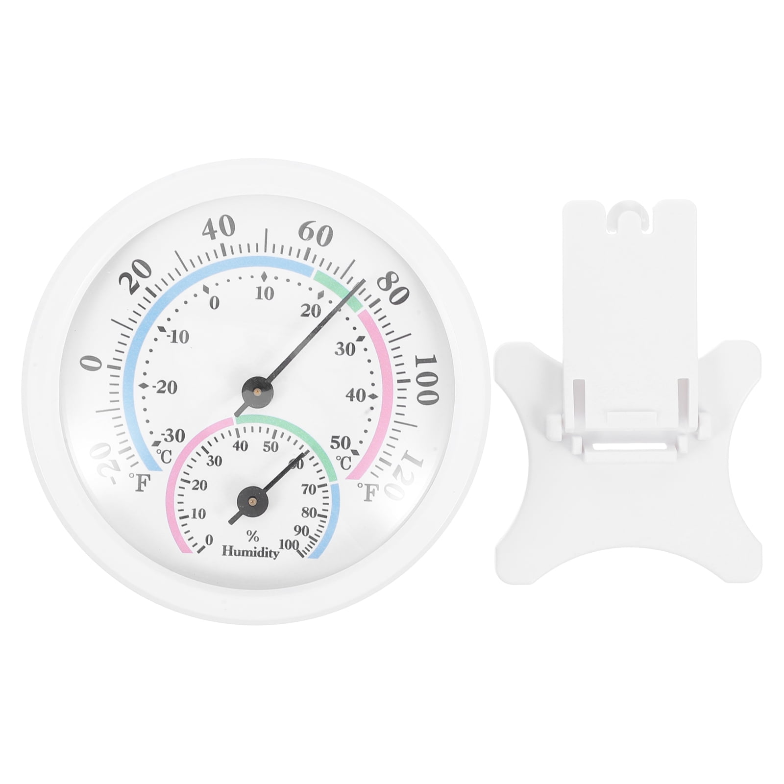 Hemoton Indoor Thermometer for Home Temperature Greenhouse Office White ...
