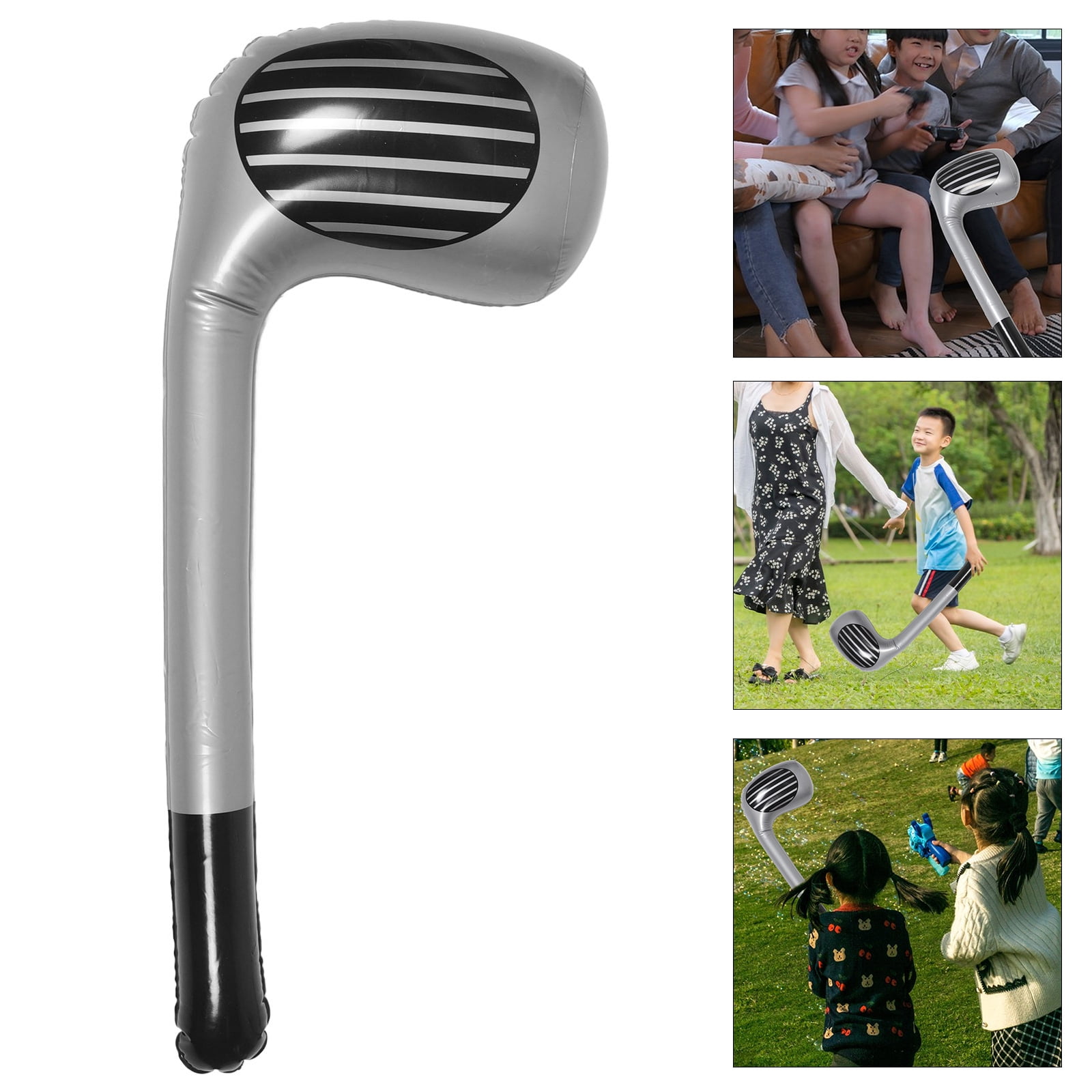 Hemoton Inflatable Golf Club Toy for Kids with PVC Material Fun and 1 ...