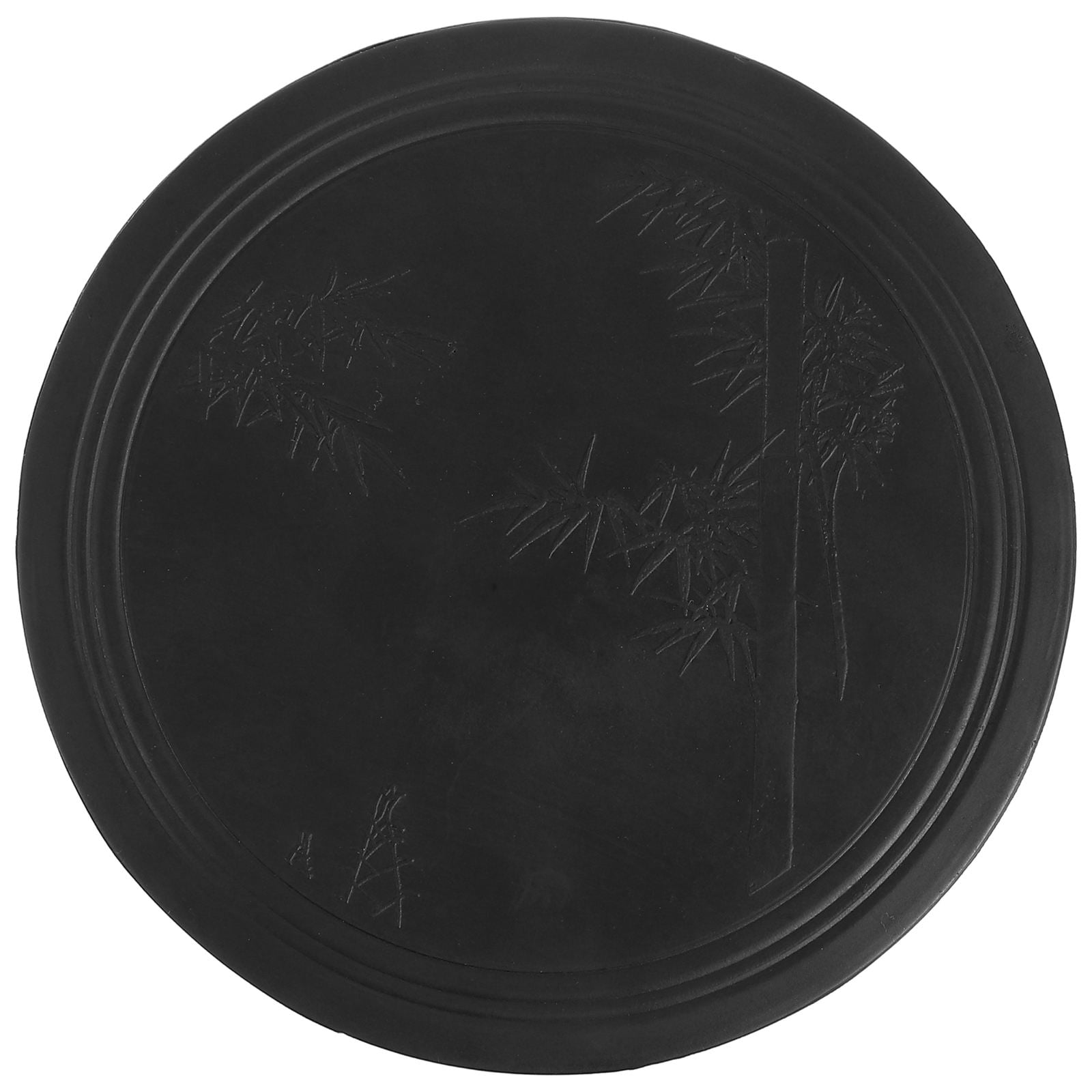 SOPOTUTU Traditional Chinese Ink Pot with Lid for Brush Writing, Black ...