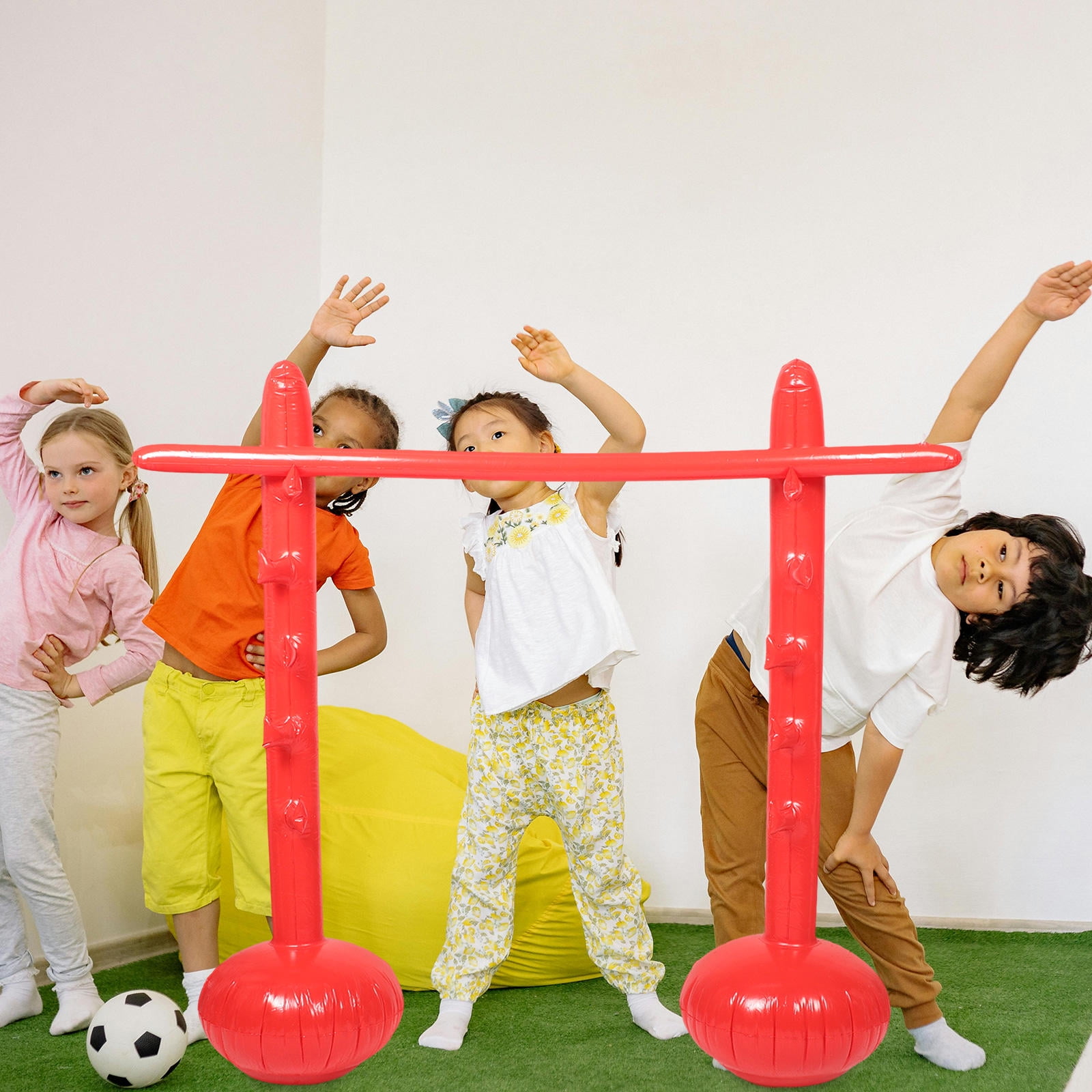 Hemoton Interactive Sports Jump And Toss Inflatable Game For Outdoor ...