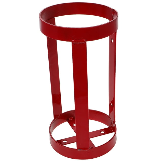 Hemoton Iron Fire Extinguisher Cage Fire Extinguisher Rack Mount Fire ...