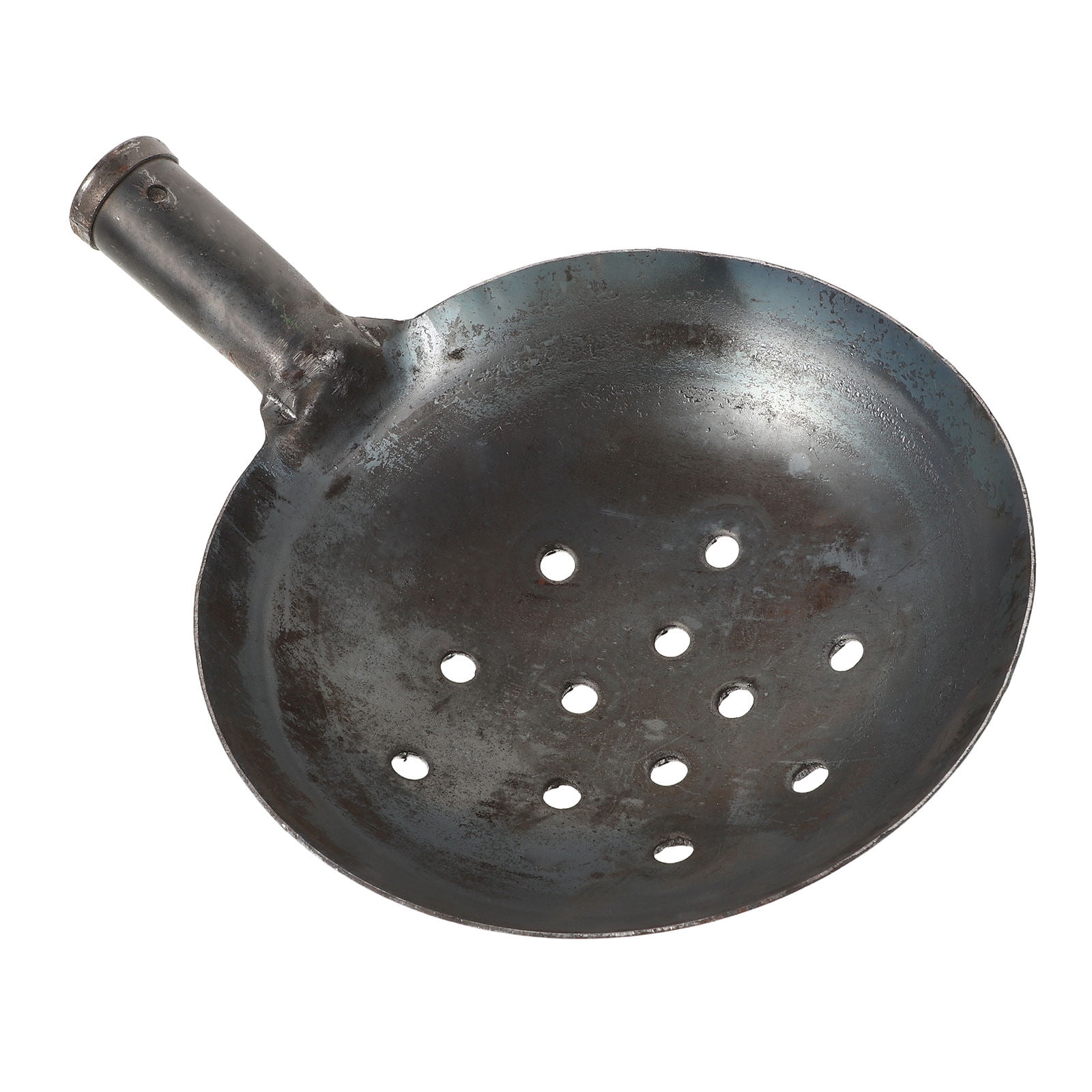 Hemoton Iron Ladle Dredging Scoop Soil Sifter Iron Ladle Cleaning Scoop ...