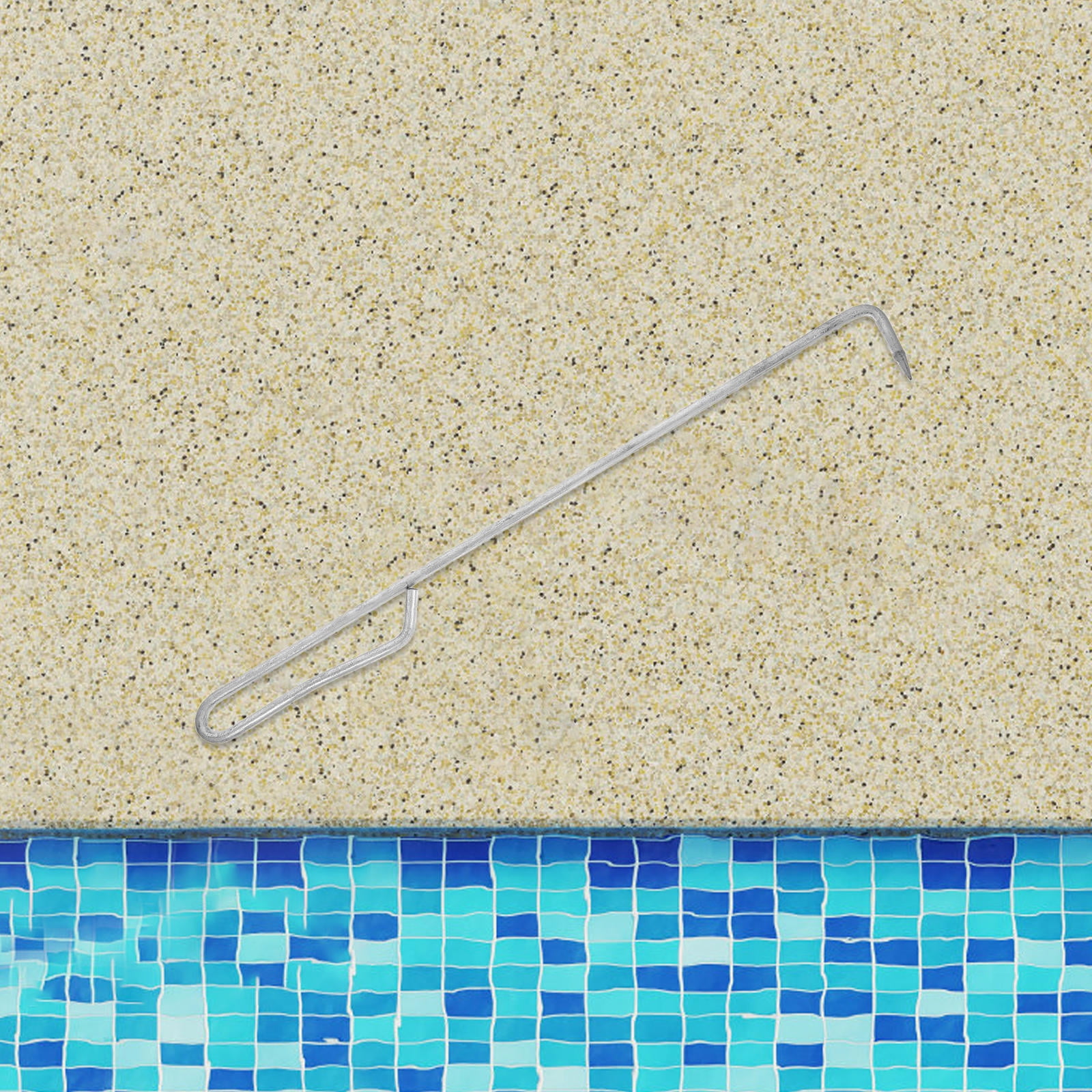 Hemoton Iron Skimmer Hook 40cm Pool Skimmer Basket Hook Tool Skimmer ...