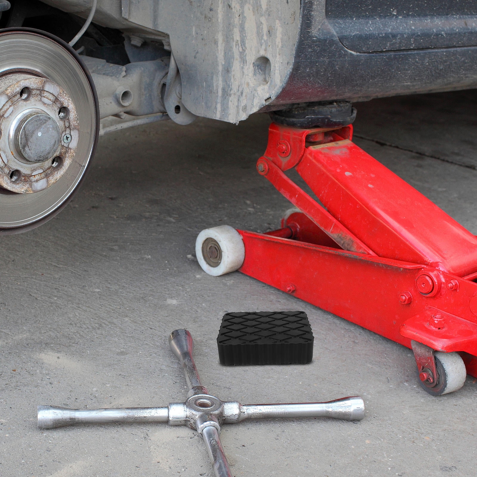 Hemoton Jack Pad Pinch Weld Jack Stand Pad Jack Stand Adapter Universal ...