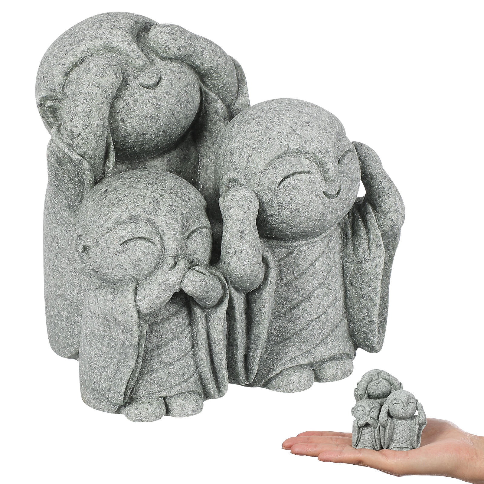 Hemoton Japanese Decor Figure Statues Fish Tank Landscaping Garden ...