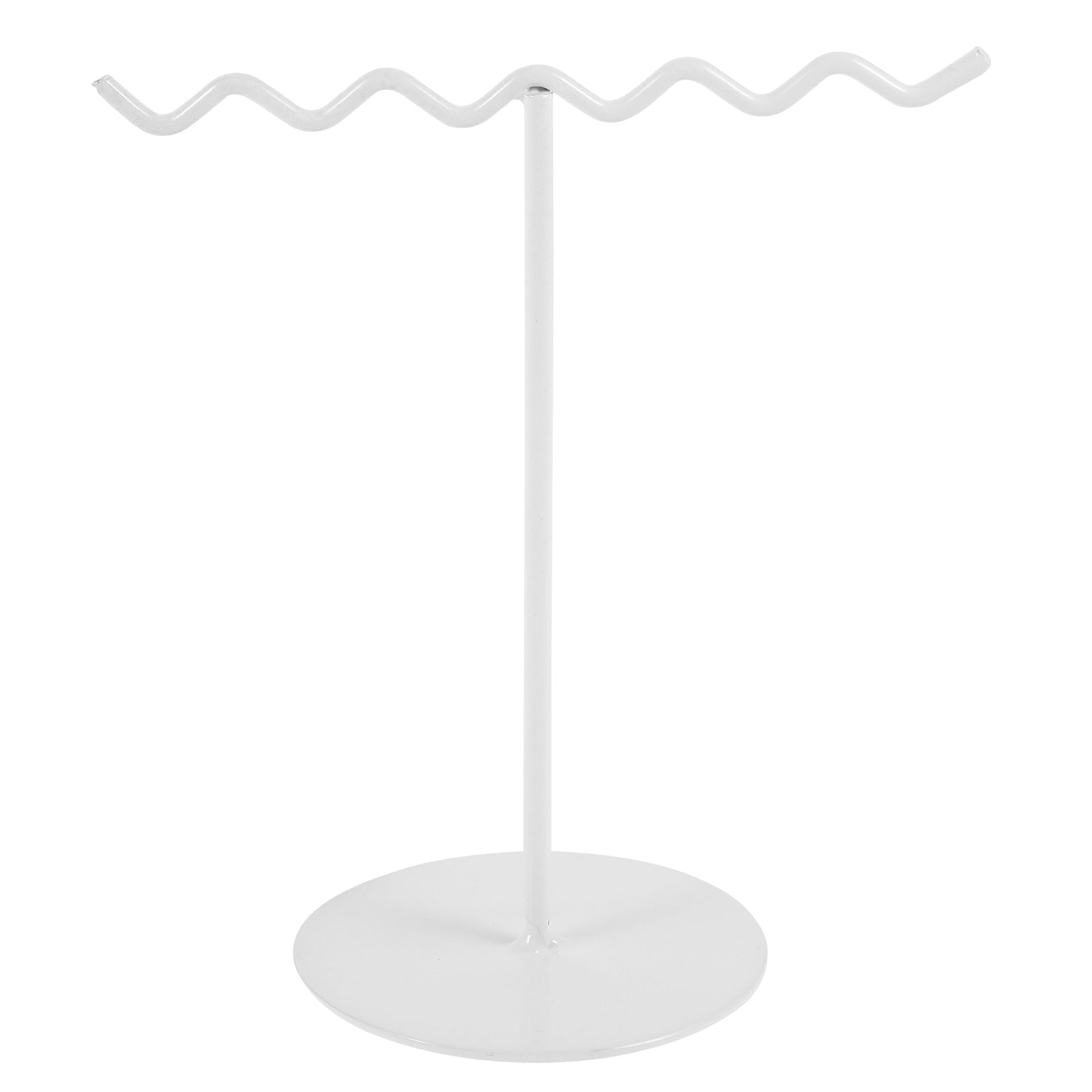 Hemoton Jewelry Stand Metal T Bar Jewelry Organizer Tabletop Necklace ...