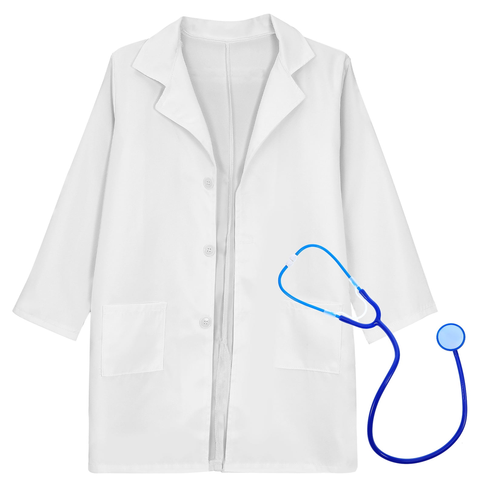 Hemoton Kids Doctor Coat Toddler Doctor Costume Scientist Costume ...