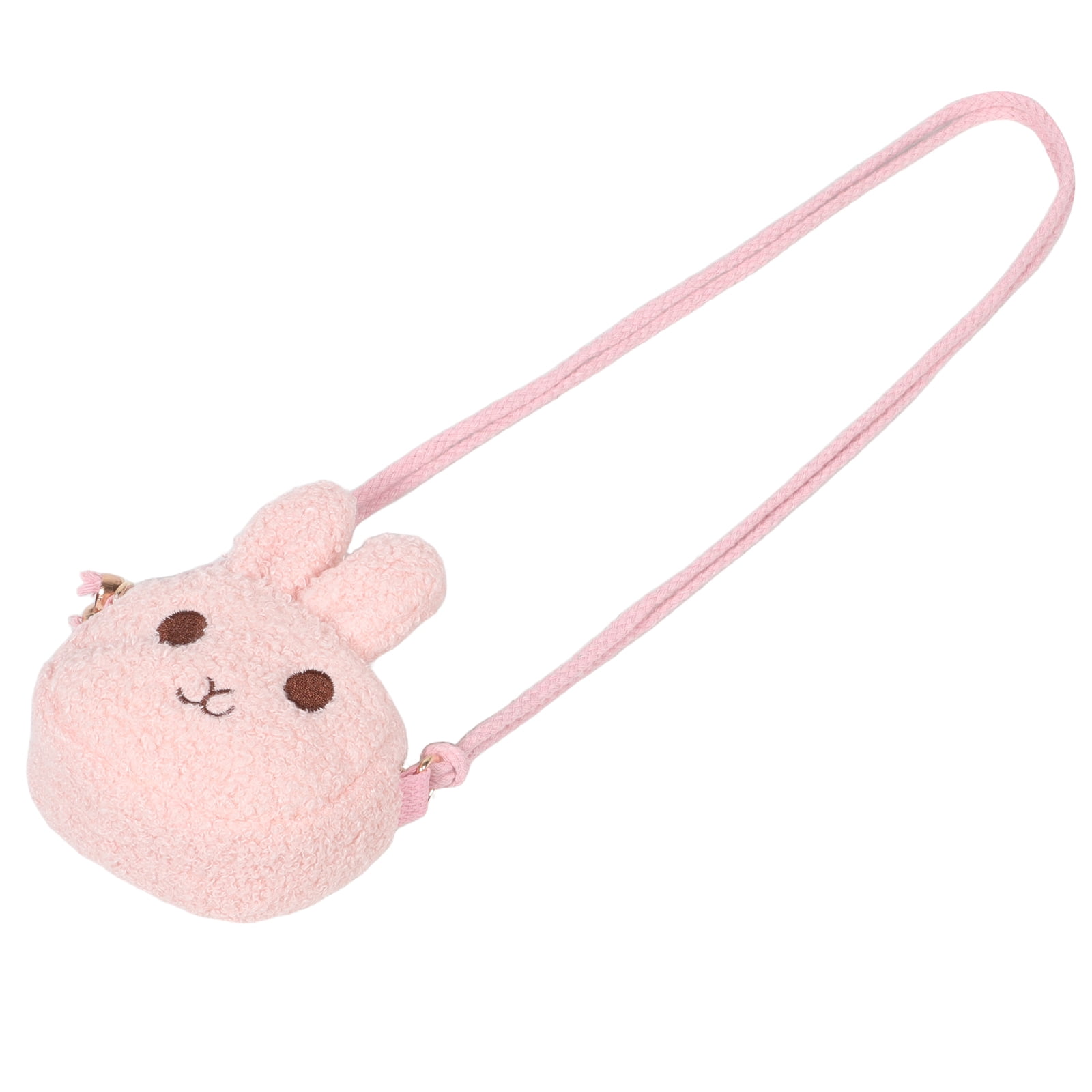 Hemoton Kids Plush Rabbit Shoulder Bag Adorable Bunny Girls Shoulder ...