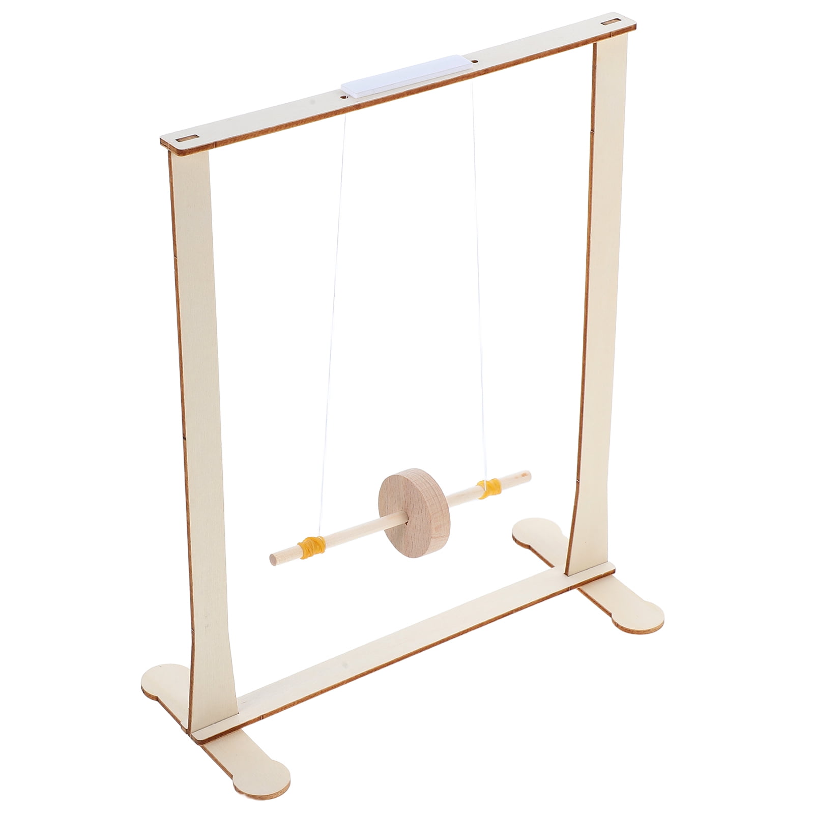 Hemoton Kids STEM Science Kit Wooden Maxwell Wheel for Learning Gravity ...