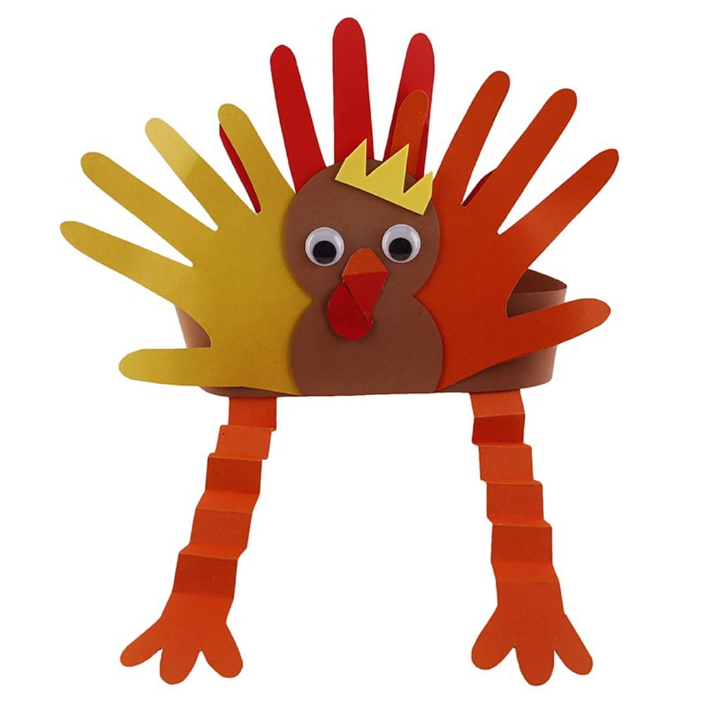 RENACLIPY Lovely Turkey Hat Turkey Hat Multi 1 Set - Walmart.com