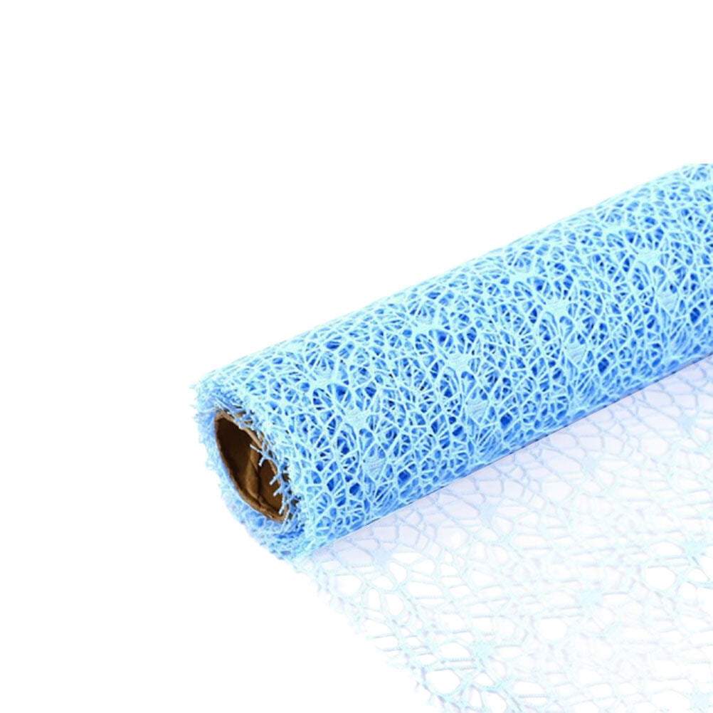 Hemoton Kindergarten DIY Gauze Roll Bright Color Jacquard Net Handmade ...