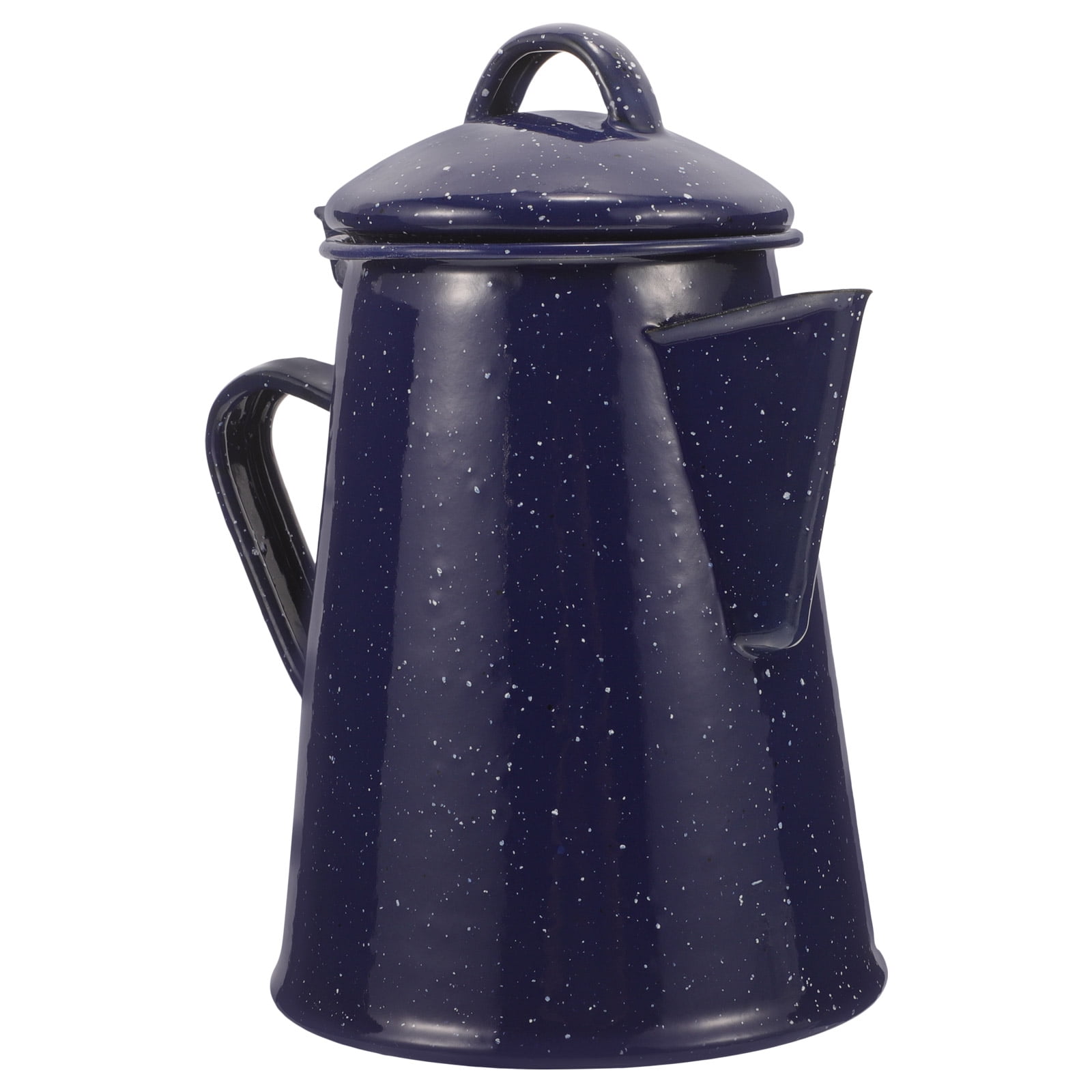 Hemoton Kitchen Coffee Pot Teapot Enamel Milk Kettle Household Coffee ...