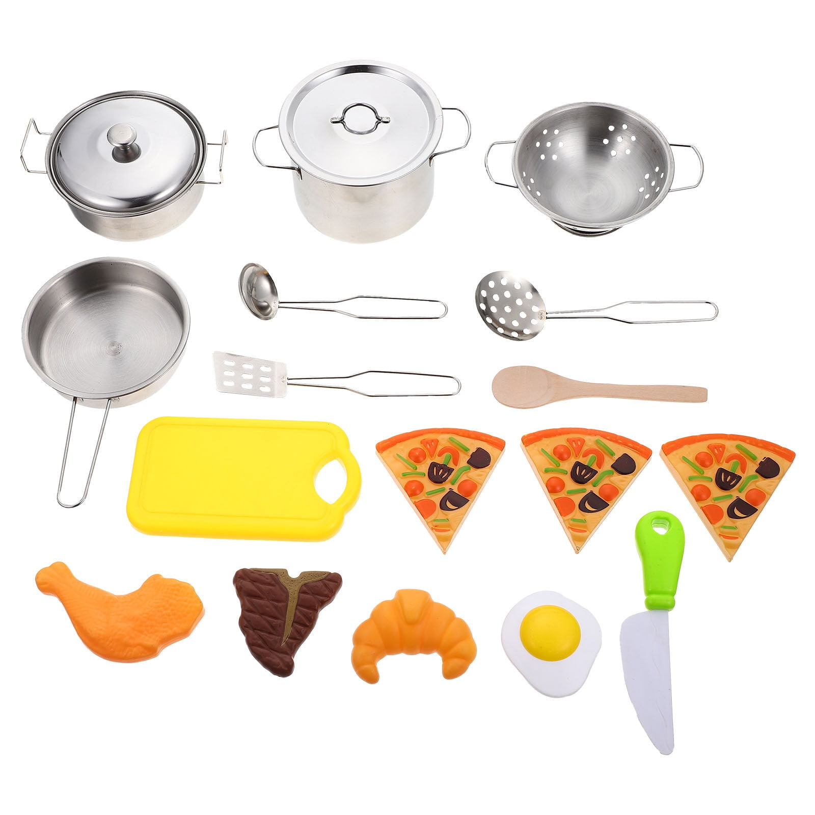 Hemoton Kitchen Kidscooking Play Toys Pretend Cookware Setreal Sets ...