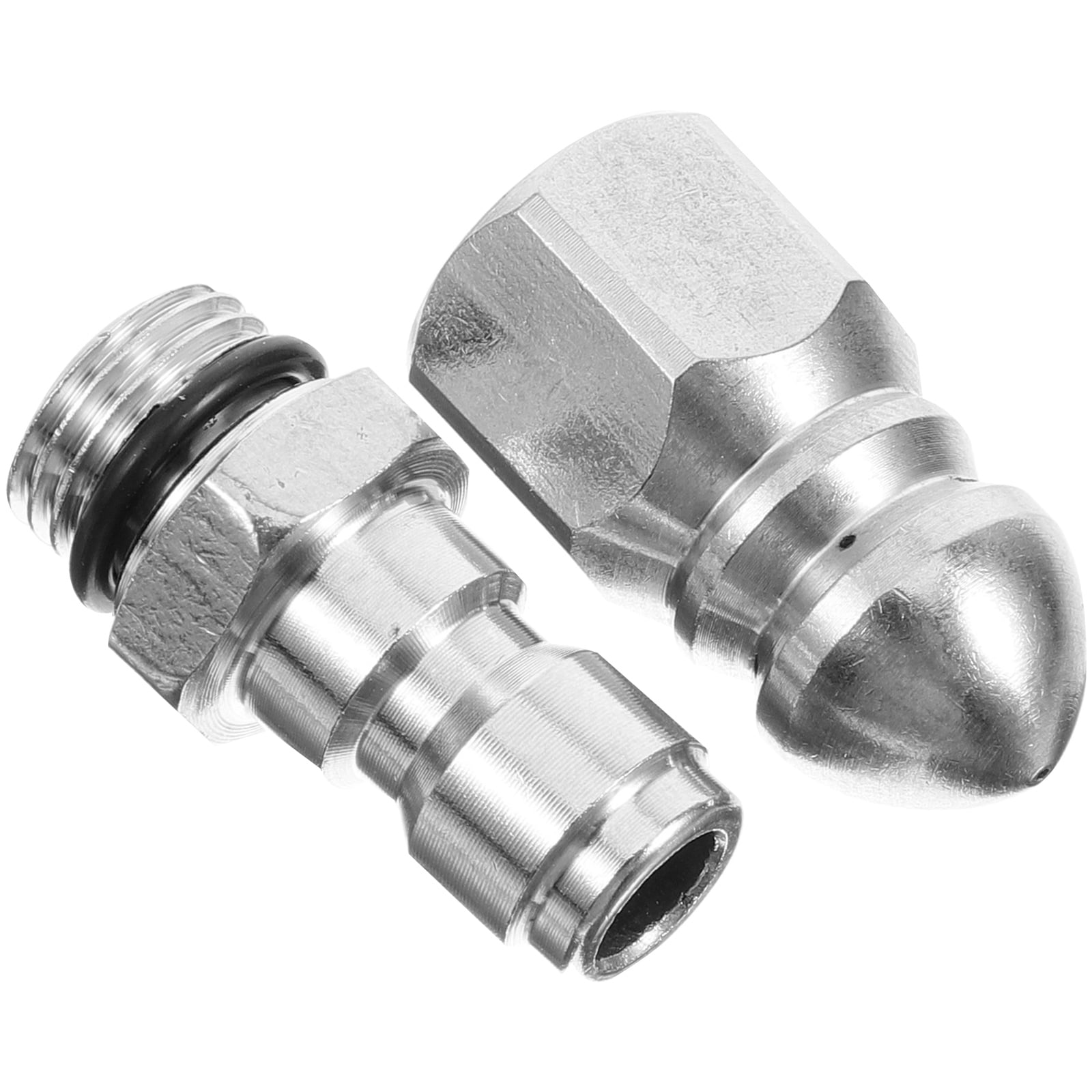 Hemoton Kitchen Sewer Nozzle Small Jet Nozzle Stainless Steel Pressure ...