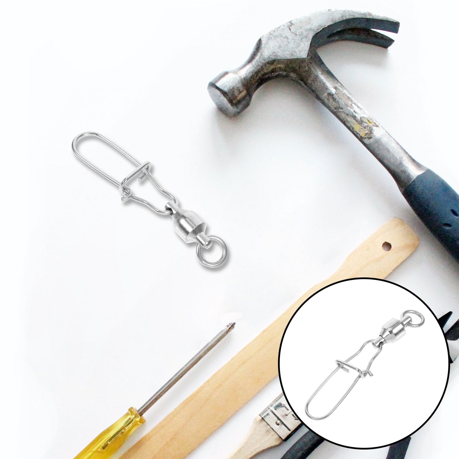 Hemoton Kite Line Spool Axle Hook Stainless Steel Hook For Kite ...