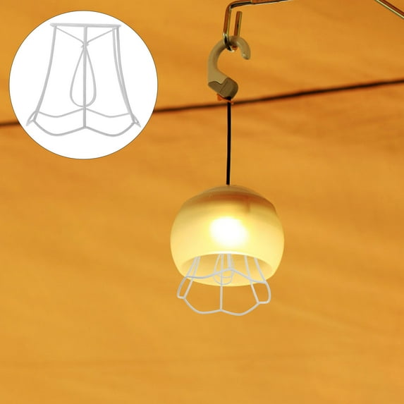 Hemoton Lamp Shade Frame Metal Lampshade Rack Table Lamp Shade Frame ...