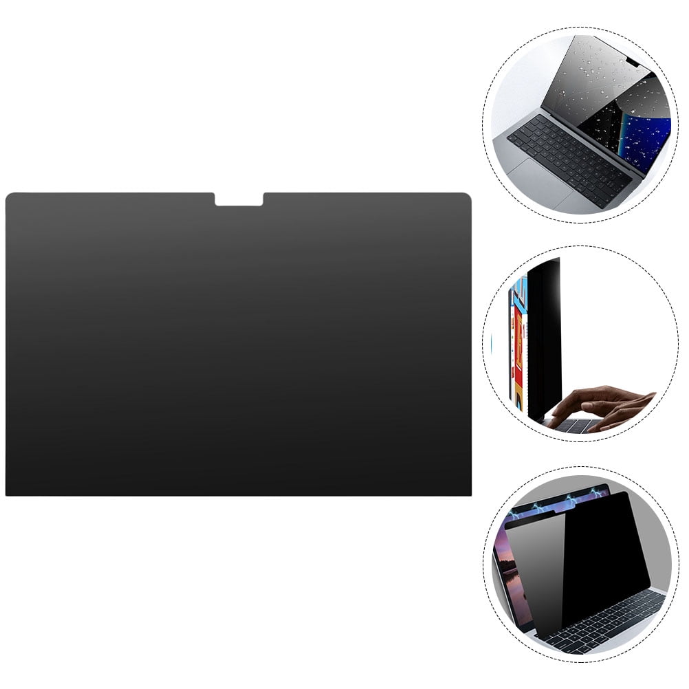 HEMOTON Black Computer Protector for Laptops Blocks Side Viewing with ...