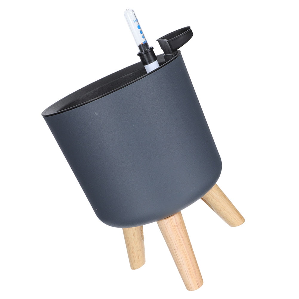 Hemoton Self Watering Planters with Water Level Indicator, Plastic ...