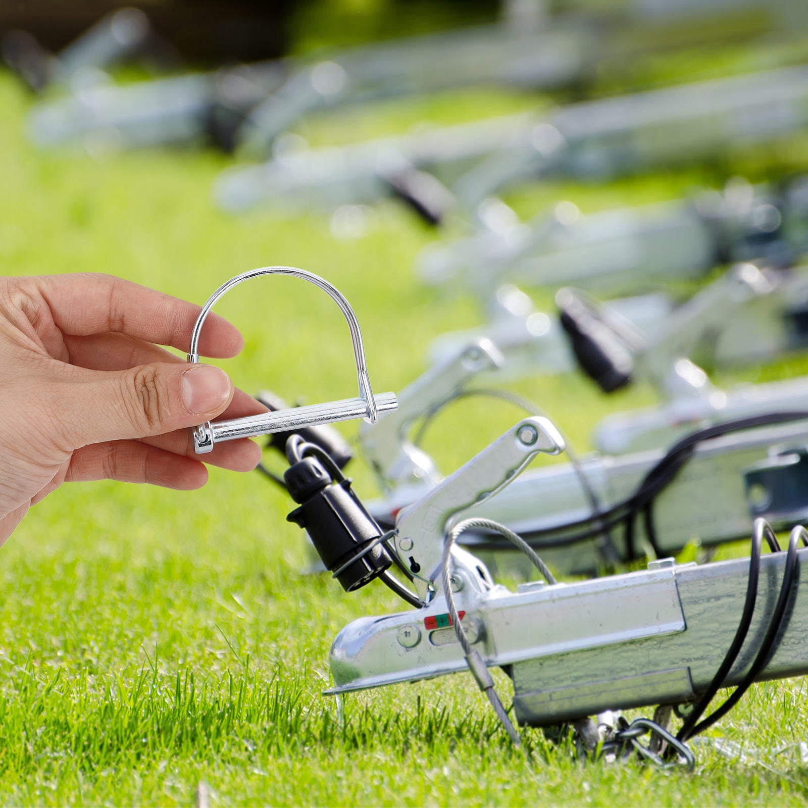 Hemoton Trailer Coupler Lock Pins for Latch Hitch Receiver - Walmart.com