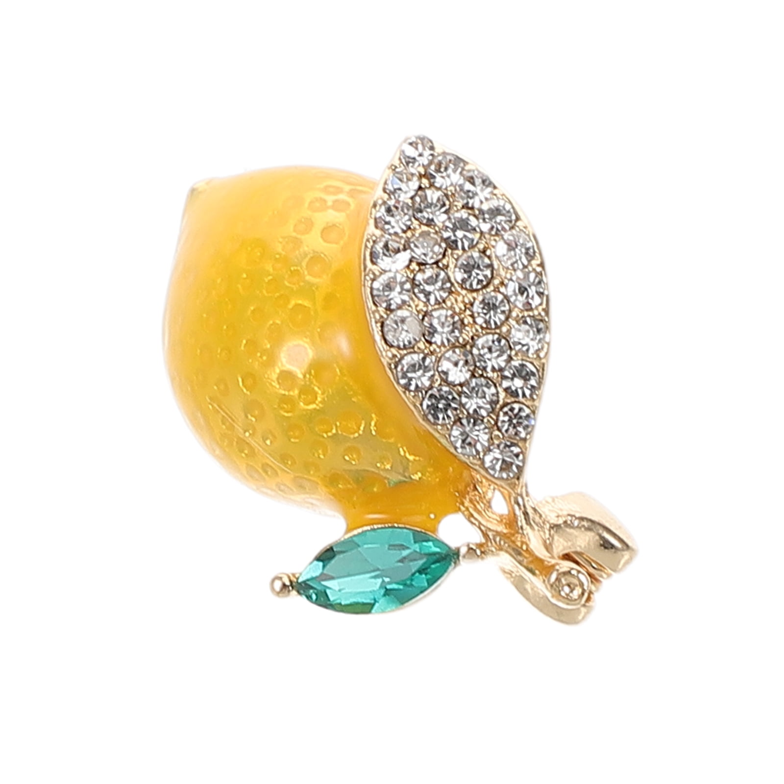 Hemoton Lemon Brooch Pin Women Japanese Inspired Fruit Brooch Alloy ...