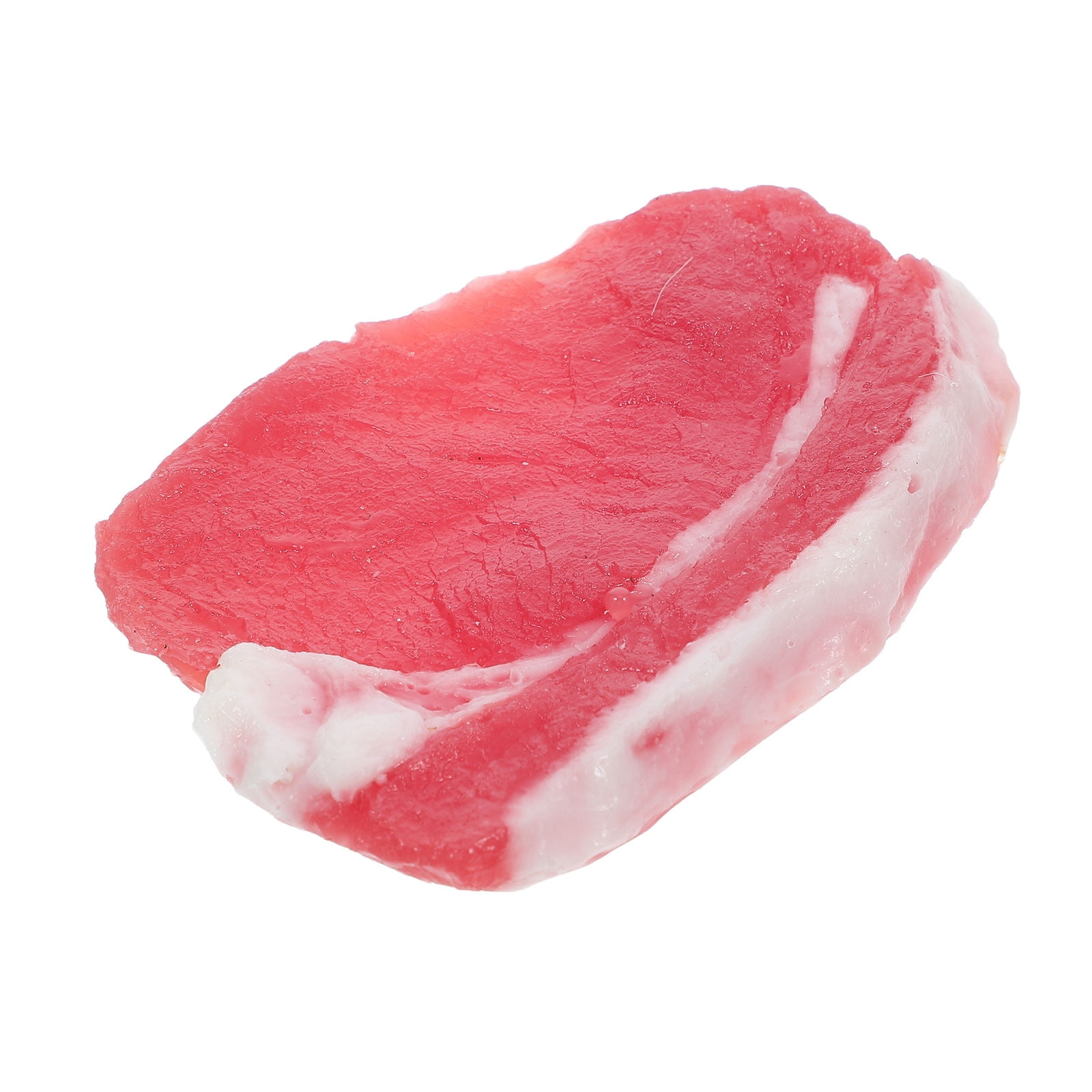 Hemoton Lifelike Artificial Pork Steak Realistic Fake Meat Model For ...